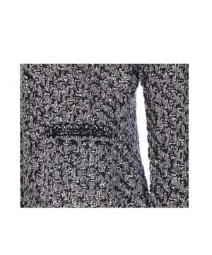 Fabiana Filippi Denim Effect Sequin Tweed Jacket