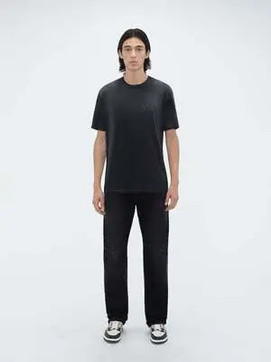 Amiri Logo Printed Crewneck T-shirt