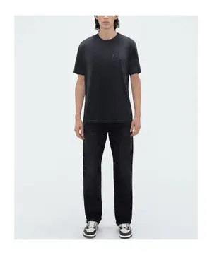 Amiri Logo Printed Crewneck T-shirt