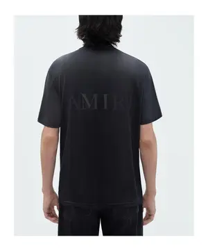 Amiri Logo Printed Crewneck T-shirt