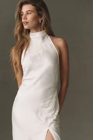 SAU LEE Michelle Halter Gown