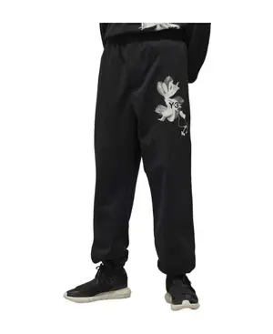 Y3 Graphic-printed Trousers
