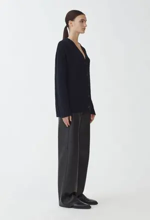 Fabiana Filippi Long-sleeved V-neck Cardigan