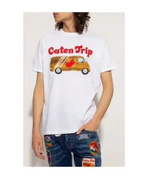 Dsquared2 Caten Trip Graphic T-shirt