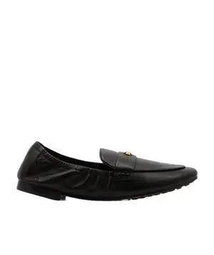 Tory Burch Logo Plaque Slip-on Ballet Loafers