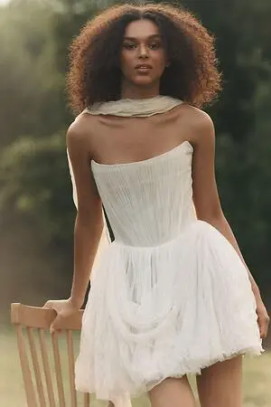 Watters Reko Mi Dress - Ivory