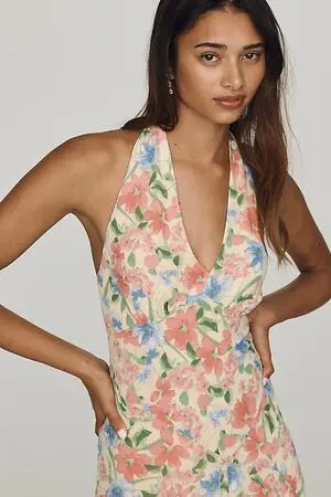 REFORMATION Briony Halterneck Dress