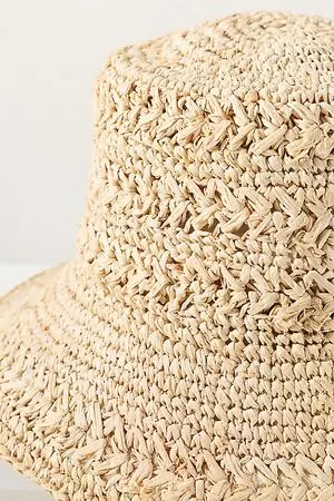 WYETH Sigrid Raffia Bucket Hat