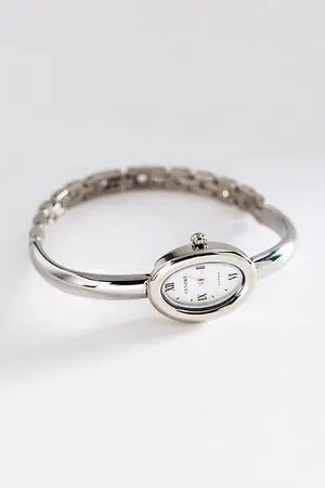 CENDRE Oval Bangle Watch - Silver