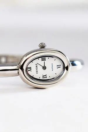 CENDRE Oval Bangle Watch - Silver