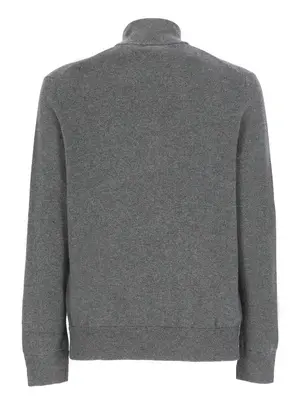 Polo Ralph Lauren Embroidered Zip Knit Cardigan - No