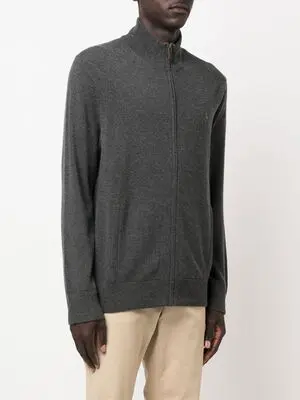 Polo Ralph Lauren Embroidered Zip Knit Cardigan - No