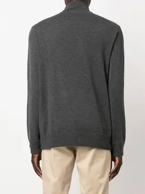Polo Ralph Lauren Embroidered Zip Knit Cardigan - No