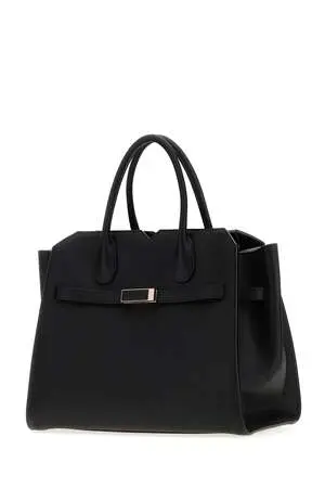 VALEXTRA Leather Medium Milano Shopping Bag