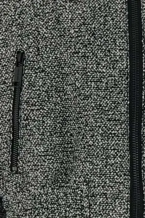 Michael Kors Two-tone Tweed Bomber Jacket