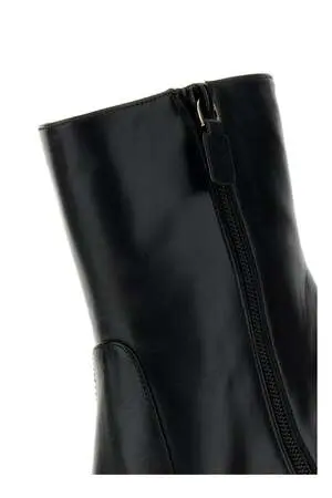 STUART WEITZMAN Leather Vinnie Ankle Boots