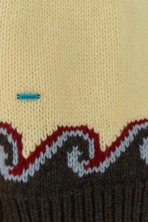 Alanui Embroidered Wool Sweet Winter Cardigan