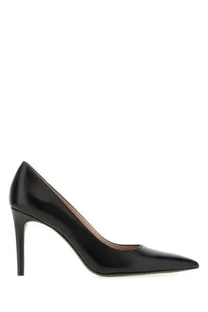 STUART WEITZMAN Leather Pointed Toe Pumps