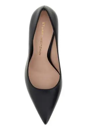 STUART WEITZMAN Leather Pointed Toe Pumps