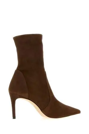 STUART WEITZMAN Suede Ankle Boots