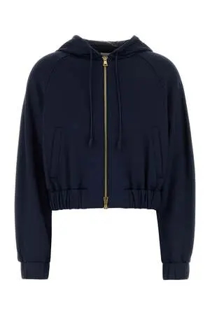 Moncler Stretch Jersey Sweatshirt - Blue
