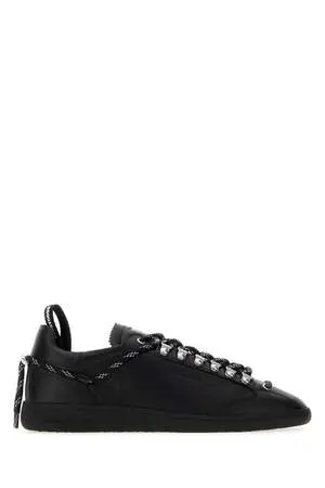 Dsquared2 Nappa Leather 2 Rebels Sneakers - Black