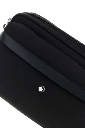 Montblanc Black Canvas Crossbody Bag