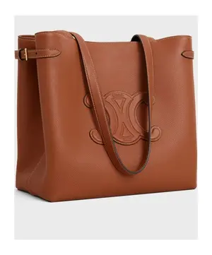 Celine Medium Cabas Anas Cuir Triomphe In Grained Calfskin