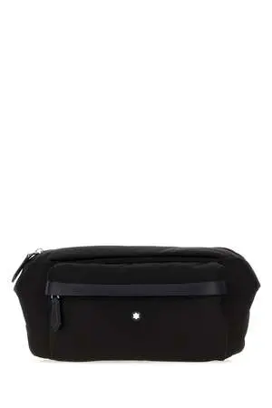 Montblanc Canvas Belt Bag - Black