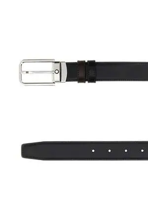 Montblanc Leather Reversible Belt