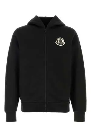 Moncler Cotton Sweatshirt - Black