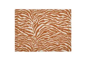 MATOUK Schumacher Regine Placemats - Persimmon