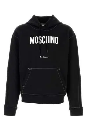 Moschino Cotton Sweatshirt - Black