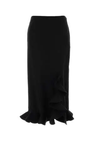 Moschino Jersey Skirt - Black