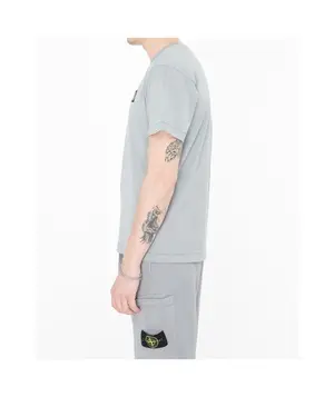 Stone Island Compass Patch Crewneck T-shirt