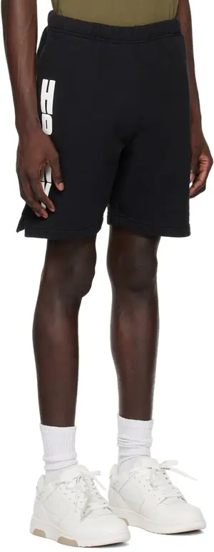 Heron Preston Logo Printed Shorts