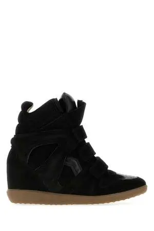 Isabel Marant Étoile Suede Bekett Sneakers - Black