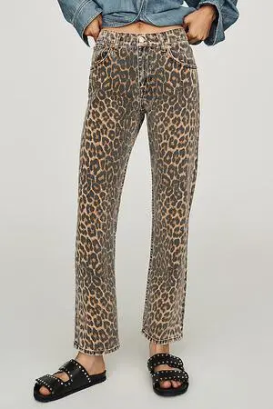 RE/DONE Blondie Mid-rise Cropped Straight-leg Jeans