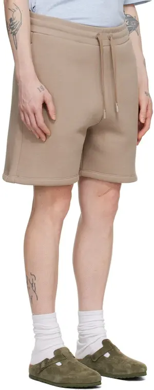AMI Paris Logo Embossed Drawstring Shorts