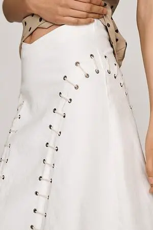 TT STUDIOS Jan Skirt - White