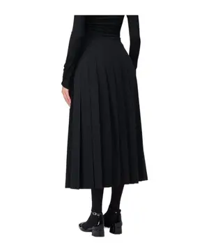 Ermanno Scervino Pleated Midi Skirt