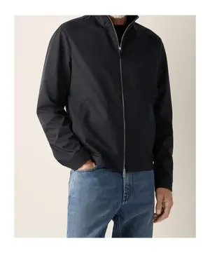 Zegna Zip-up Stand Collar Jacket