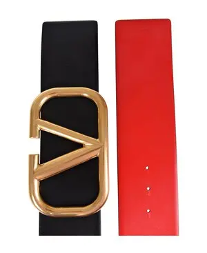 Valentino Garavani Vlogo Reversible Buckle Belt