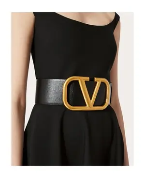 Valentino Garavani Vlogo Reversible Buckle Belt