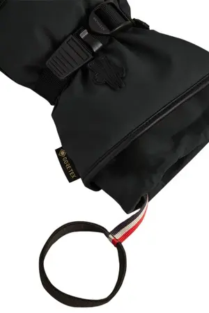 Moncler Logo Patch Panelled Gloves
