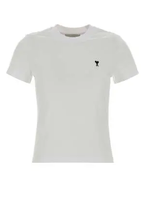 AMI Paris Cotton T-shirt - White