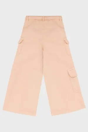 Emporio Armani Cargo Pants With Branded Logo Detail