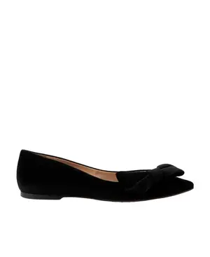 Chloé Théa Bow-detailed Ballerina Shoes - Black