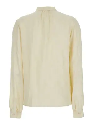 Givenchy 4g Jacquard Long-sleeved Blouse