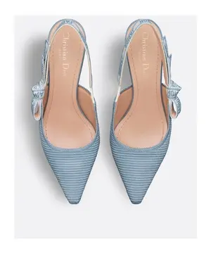Dior J'adior Slingback Pumps - Light Blue